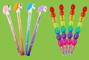 Flipkart.com | GUNGUN Multiple Colour Stack Pencil With Unicorn Design ...