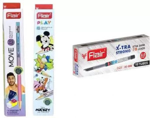Flipkart.com | FLAIR Mechanical Extra Dark 2B Pencils(Mickey+Move) with ...
