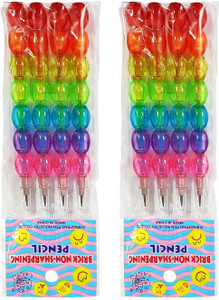 Flipkart.com | IndusBay Rainbow Color Brick Non-Sharpening Stack Pencil ...