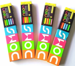 Flipkart.com | DOMS Neon Graphite Pencil Pack of 40 Pencil