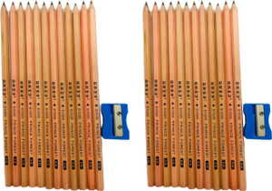Flipkart.com | Amazing Pack of 24 6B Advanced Drawing pencils with 2 ...