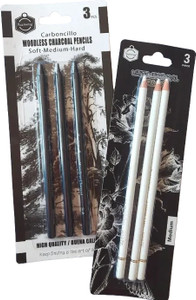 Flipkart.com | triple paper Professional 6Pcs White & Black Woodless ...