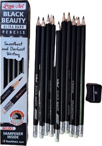 Flipkart.com | Artline Black Beauty Ultra Dark Pencils | Pack of 10 ...