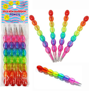 Flipkart.com | Bloombec Moti Design Non-Sharpening Stacking Pencil for ...