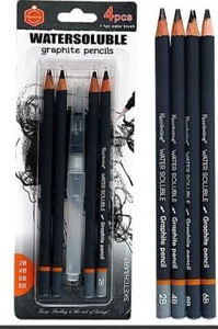 Flipkart.com | ART RANGER Water-Soluble Graphite Pencil with Waterbrush ...