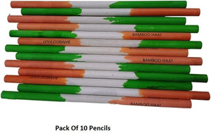 Flipkart.com | Bamboo Haat Indian Tri Colour Paper Pencils For Kids ...