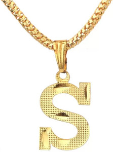 TulipMash Alphabet S Premium Quality Locket With Chain For Everyone ...