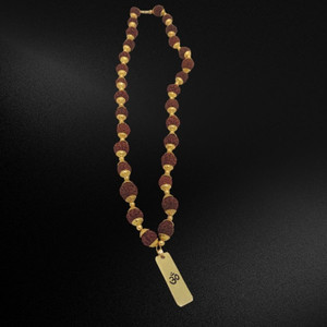 Fine Creation God Lord Mahadev Mahakaal Locket Pendant With Mala For ...