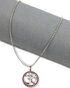 Stylewell JAR0356-01 Round Om Chand Diamond Shiva Mahadev Shankar ...