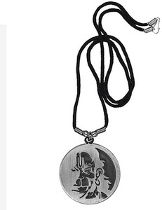 AFH Lord Angry Hanuman Grey Metal Cord Chain Pendant For Men And Women ...