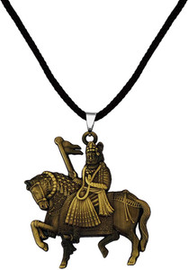 M Men Style Religious Shri Baba Ram Dev Ji With Cotten Dori Pendant ...