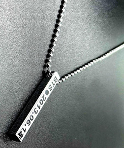 Dynamic Retail Global BTS Locket Chain for Girls Kpop Pendant Bangstan ...