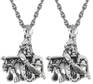 Stylewell Set Of 2 God Lord Shri Krishna/Kanha/Govinda With Basuri ...
