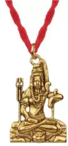 dr. shrimali & astro science Antique Lord Shiva Pendent with Red thread ...