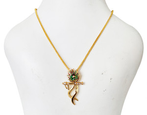 Khushal Latest Gold Plated Excellent Quality Lord Krishna flute Pendant ...