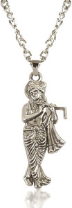 vs unique collections Silver Antique Finish Lord Krishna Religious ...