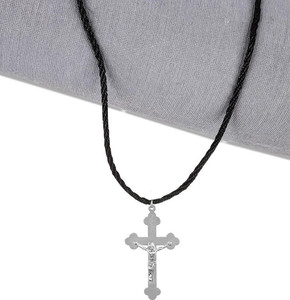 Stylewell Lord Holy Jesus Cross Christian Isa Masih Locket Pendant ...