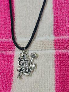 pompeo Hanuman Ji Locket with Kala Dhaga, Black Thread for Boys, Girls ...