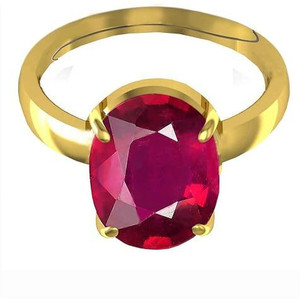 KUSHMIWAL GEMS 9.25 Ratti 8.25 Crt Ruby Ring Manik Stone Original ...