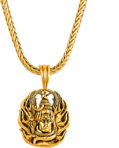 NAKABH Premium 3D Shankar ji Shiv ji Necklace Locket for Men Women ...