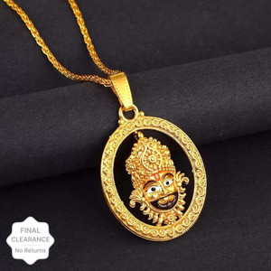 Deary Khatu Shyam baba ji Gold-plated Alloy Locket Price in India - Buy ...