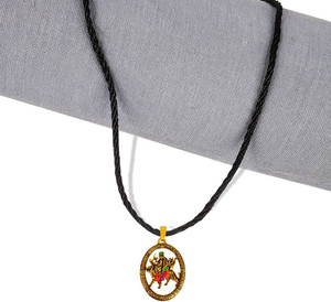 Utkarsh Oval Multicolor Durga Vaishno Devi Maa/Sherawali Mata Locket ...