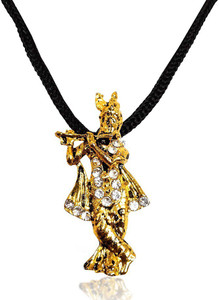 Airtick Small Size Nug Stone God Lord Shri Krishna With Basuri Locket ...