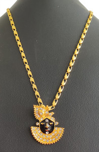 FashionCraft Gold Plated Good Quality Pendant,Lord Khatu Shyam Locket ...