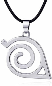 RVM Jewels Naruto Inspired Double Bands Konoha Sign Logo Leather ...