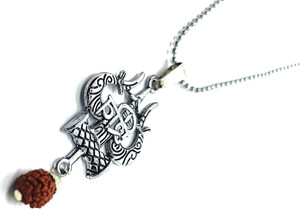 Dynamic Retail Global Lord Shiv Mahakal Locket Rocking Shiva Shankar ...