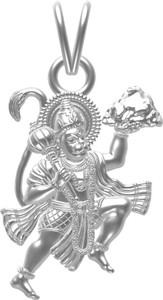 ZALKARI 925 Sterling Silver Hanuman locket Pendant for mens & Boys ...