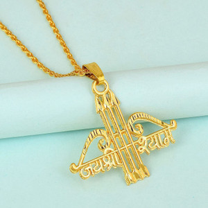 PLACIDO Khatushyam Gold Plated Symbol of Khatu Shyam Ji Jai Shri Shyam ...