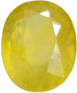 MARATNA 11.25 Ratti Yellow Sapphire Stone Original Certified Ceylon ...