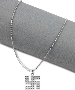 Stylewell Swastik Satya Sign Silver Pyramid Vastu/Feng Shui Yantra ...