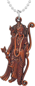 memoir Brass Copper Bhagwan Shri Ram Chain pendant Hindu Temple ...