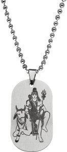 M Men Style Religious Lord Shiv Adiyogi Trishul Damaru Sitting On Nandi ...
