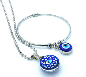 accessoo Negative Eye Protector In Nakshatra Design. Evil Eye Pendant ...
