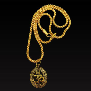 Madhavi Jewellery God Lord Shiva Mahadev Mahakaal OM Name Locket ...