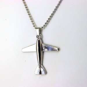 Love And Promise Silver Airplane Aircraft Plane Hip Hop Pendant Locket ...