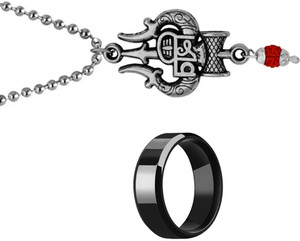 Dynamic Retail Global Shiva Mahadev Mahakal Locket Black Ring for Men ...