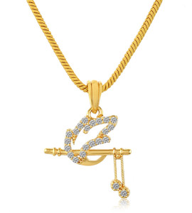 PYR Fashion Simple Chain with Pendant Lord Ganesha Locket Ganpati ...