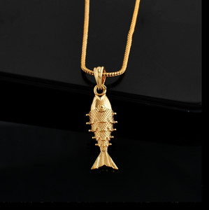 PYR Fashion fish chain for men::fish locket::fish locket chain::fish ...