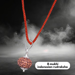 Fine Creation 100%Original Eight Face Rudraksha (8 Mukhi Rudraksh) Lab ...