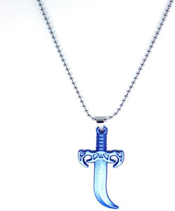 Stylish Colony Latest Designed Fancy Blue Talwar Pendant For Boys And ...