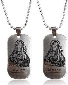 Uniqon Set Of 2 Single Plate Holy Mount Marry Jesus Christian Isa Masih ...