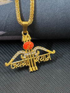 Jagsun MULTICOLOR KHATU SHYAM JI WITH GOLDEN CHAIN FOR MEN AND WOMEN ...
