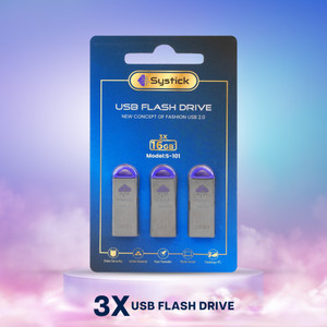 SYSTICK USB FLASHDRIVE 2.0 (16GB) {COMBO OF 3} 16 GB Pen Drive ...