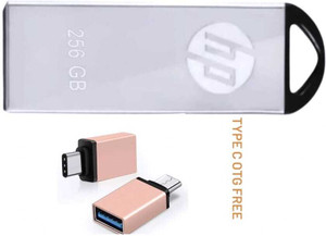 HP N256 256 GB Pen Drive Compatible with Audio Player, Desktop Computer ...