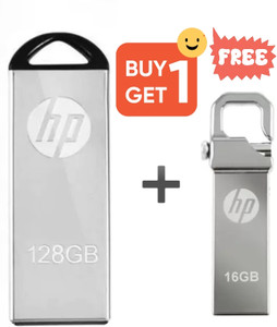 HP v250w 128 GB Pen Drive Compatible with Mobile, Television, Laptop ...