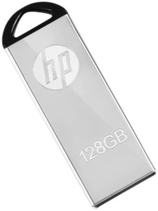 HP V220 Metal 128 GB Pen Drive Compatible with Laptop, Desktop Computer ...